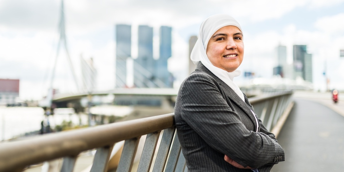 Het verhaal van Hafida | Werken voor Rotterdam