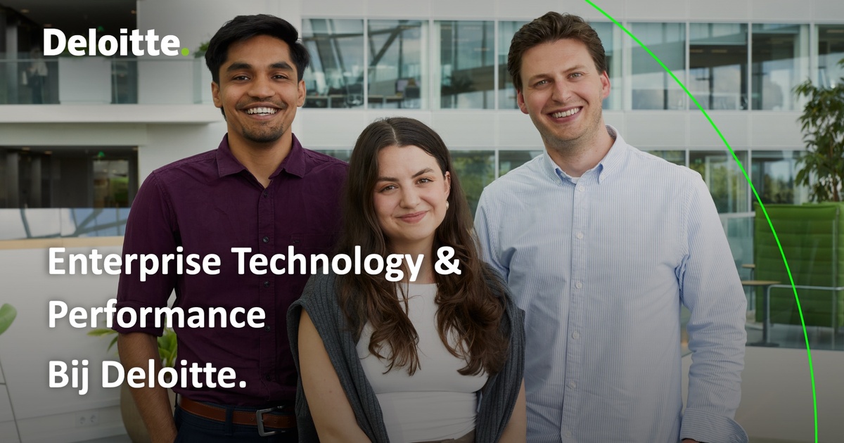 Enterprise Technology & Performance | Werken bij Deloitte